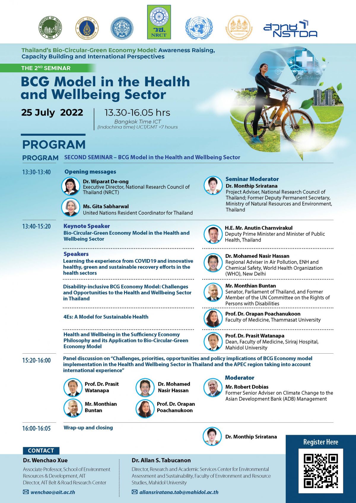 Seminar On Bio Circular Green Bcg Model In The Health And Wellbeing